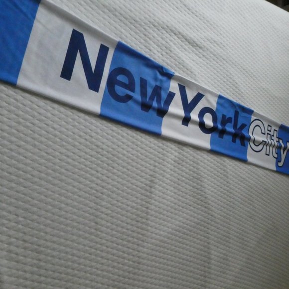 adidas | Accessories | New York City Fc Nycfc Helvetica Bar Scarf ...